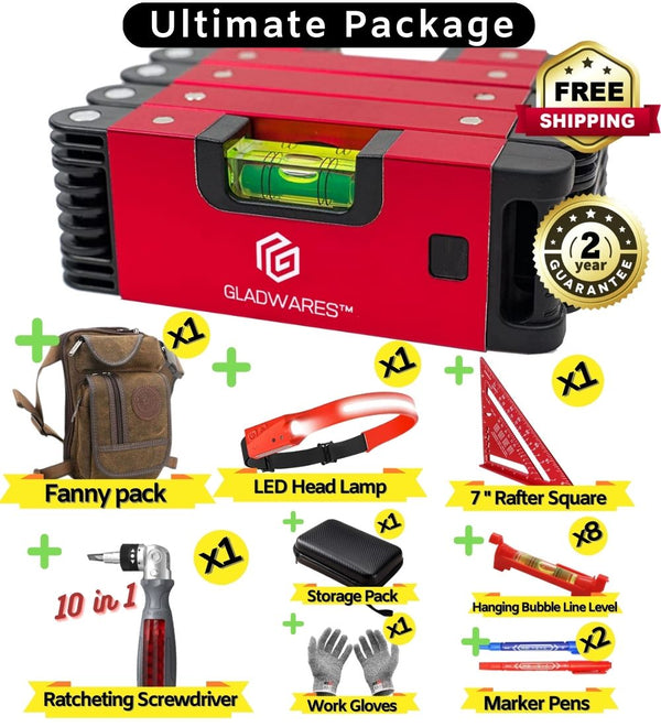 Multi-Function Foldable Level - GLADWARES